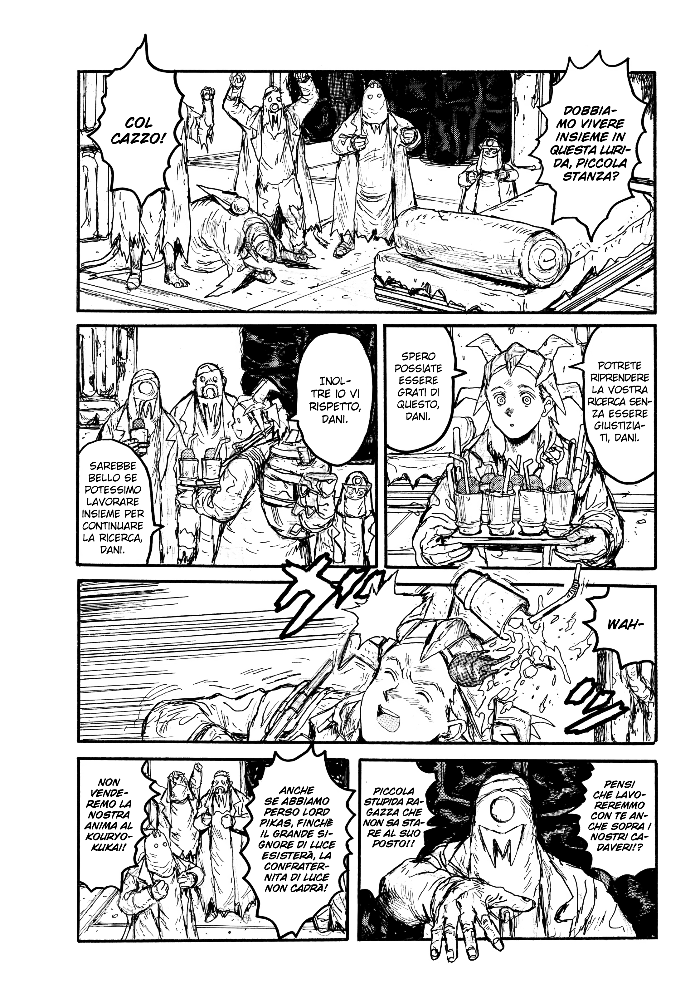 Dai Dark :: Capitolo 54 :: Juin Jutsu Team Reader