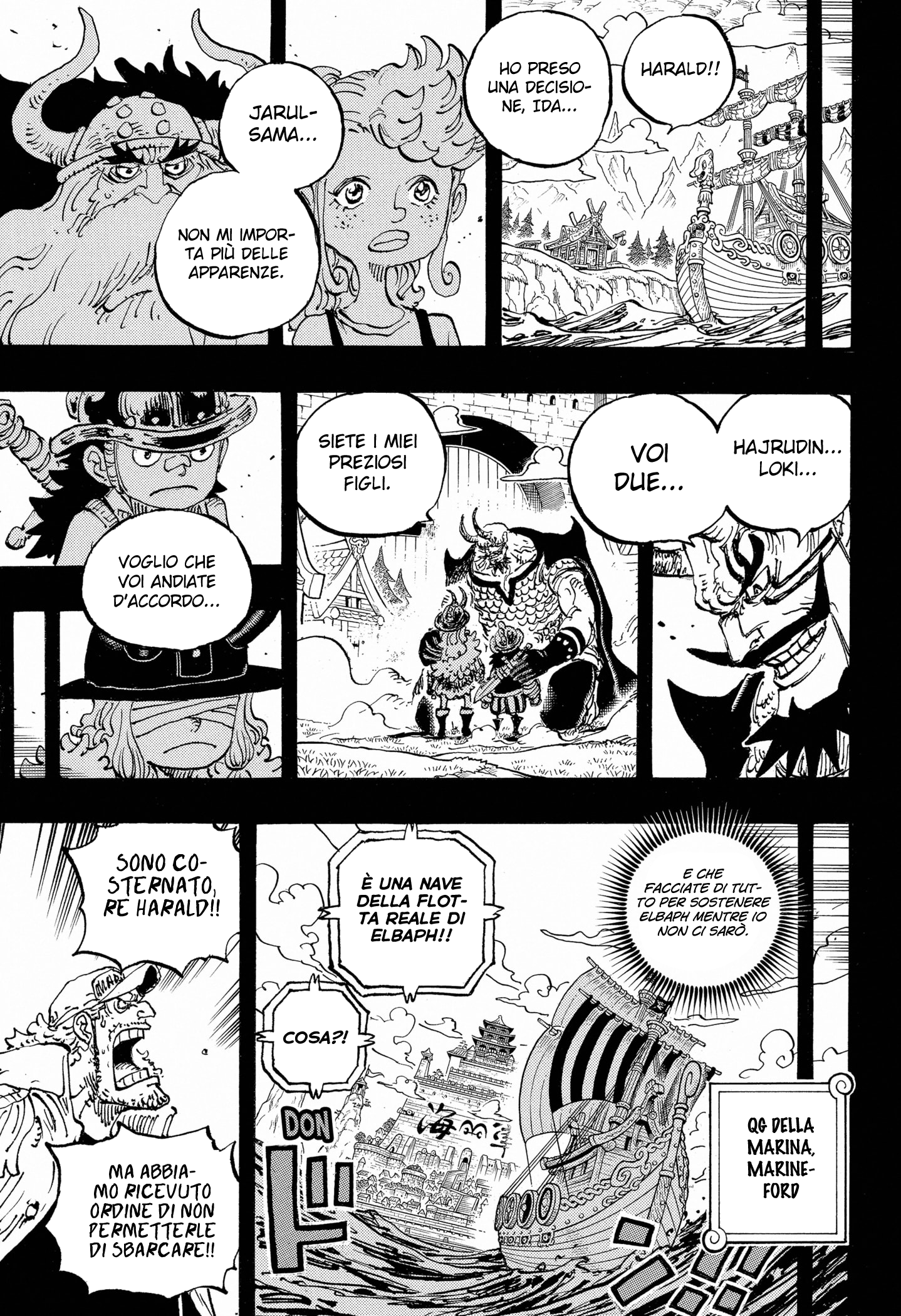 One Piece :: Capitolo 1166 :: Juin Jutsu Team Reader